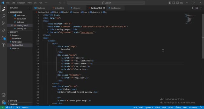Kartik Singhal on LinkedIn: #landingpage #codsoft #landingpage Kartik Singhal on LinkedIn: #landingpage #codsoft #landingpage