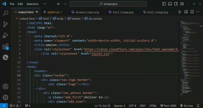 Harsh Raj on LinkedIn: #webdevelopment #html #css #frontenddev #amazon ... Harsh Raj on LinkedIn: #webdevelopment #html #css #frontenddev #amazon ...