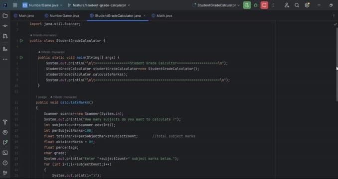 #internship #javadevelopment #java #codesoft | Hitesh Munwani #internship #javadevelopment #java #codesoft | Hitesh Munwani