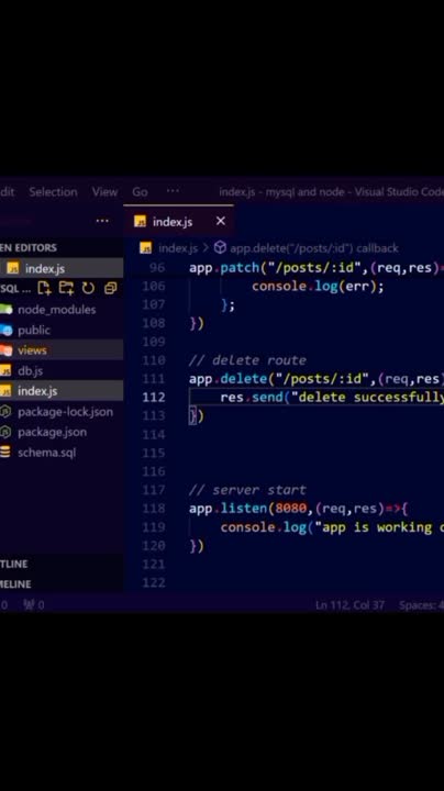 #nodejs #mysql #nodejstutorial #mysqltutorial #webdevelopment #backend ... #nodejs #mysql #nodejstutorial #mysqltutorial #webdevelopment #backend ...