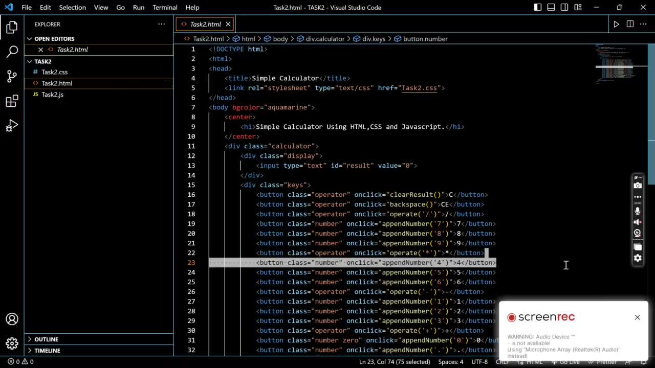 Rohit Deshpande on LinkedIn: #task2 #github #css #webdevelopment # ... Rohit Deshpande on LinkedIn: #task2 #github #css #webdevelopment # ...