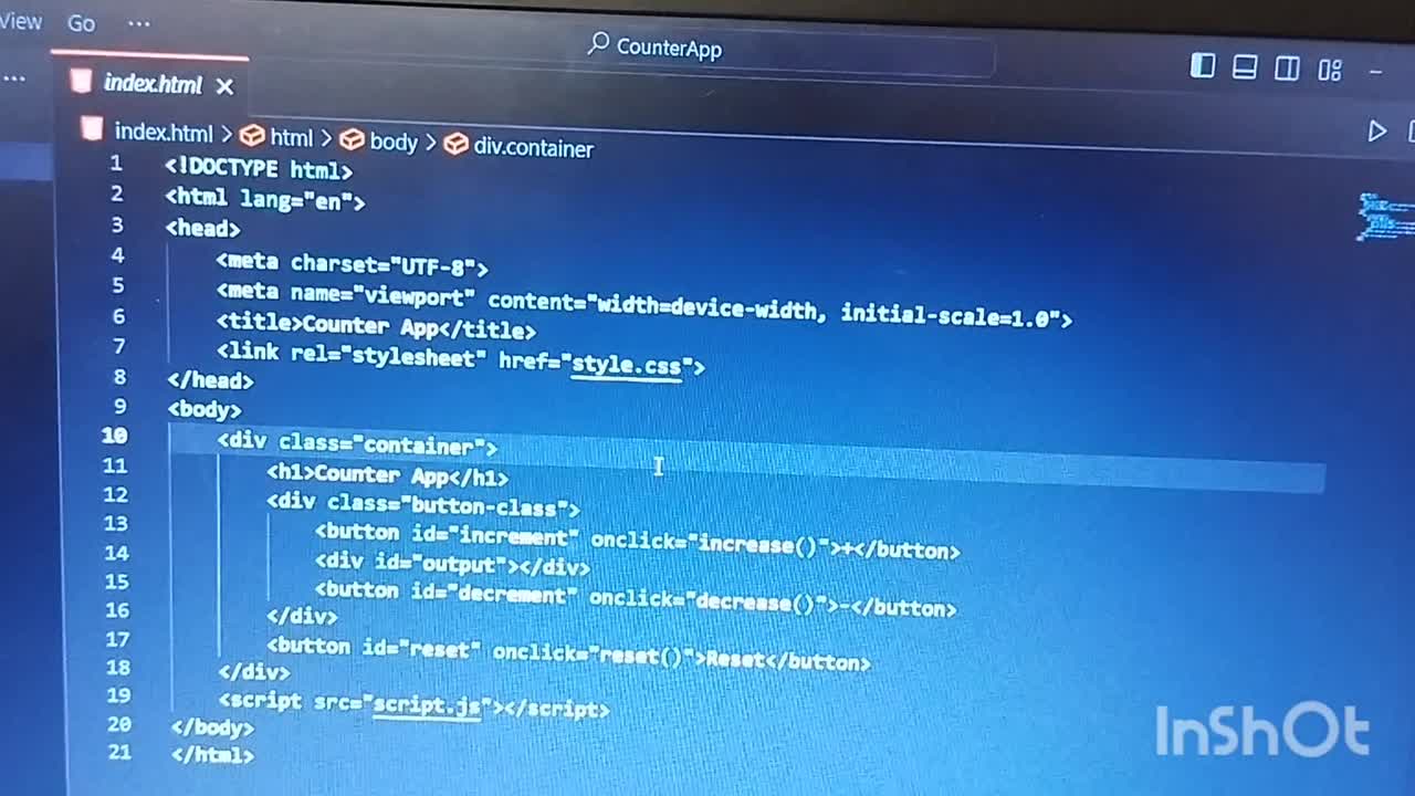 Completed counter app with html, css and javascript | Keshav Kumar ... Completed counter app with html, css and javascript | Keshav Kumar ...