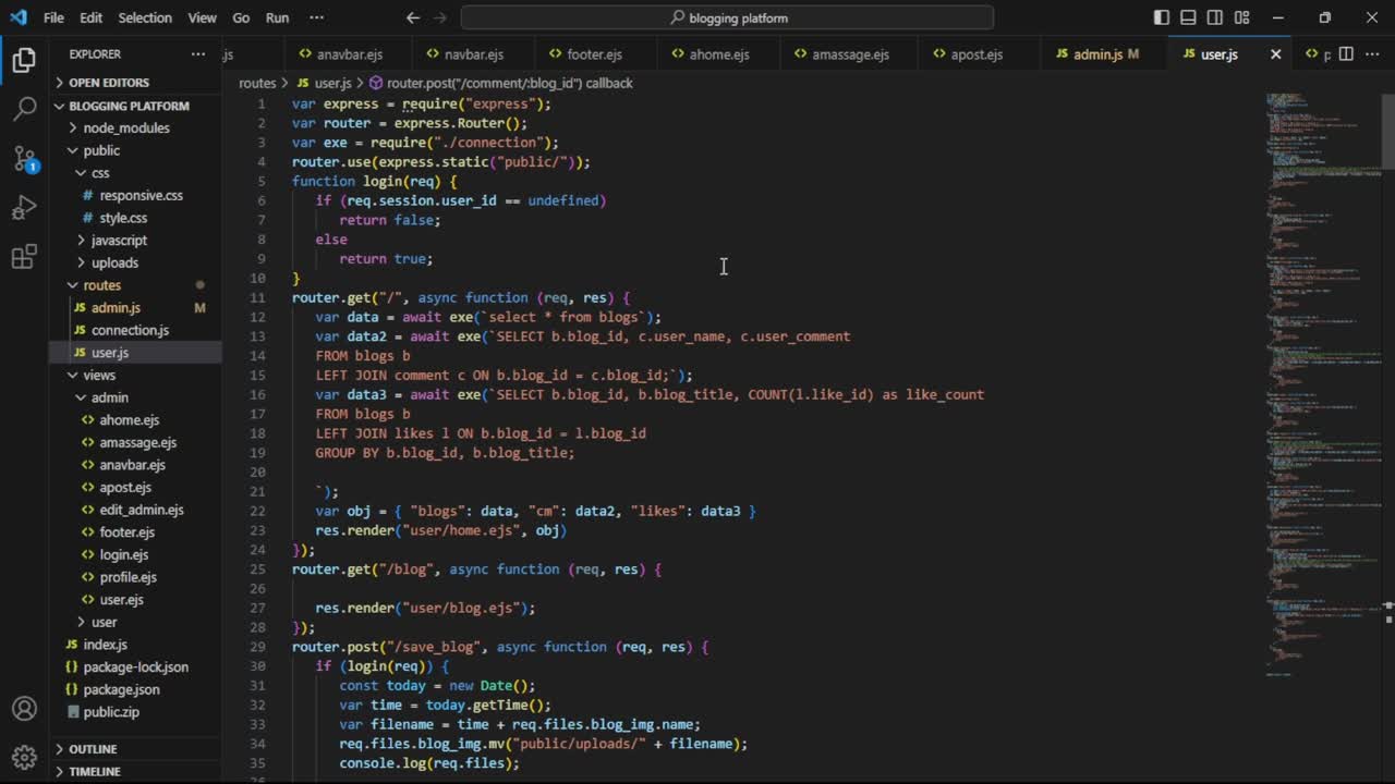 Sandip Chavan on LinkedIn: #nodejs #aws #bloggingplatform # ... Sandip Chavan on LinkedIn: #nodejs #aws #bloggingplatform # ...