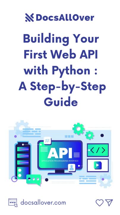How to build Web APIs with Python | DocsAllOver posted on the topic ... How to build Web APIs with Python | DocsAllOver posted on the topic ...