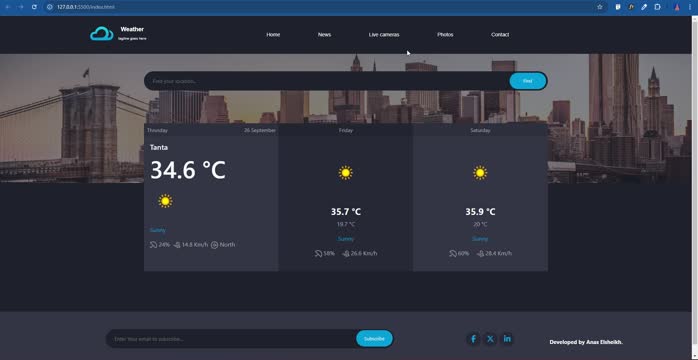 Anas Elsheikh on LinkedIn: #weatherapp #webdevelopment #apis # ... Anas Elsheikh on LinkedIn: #weatherapp #webdevelopment #apis # ...