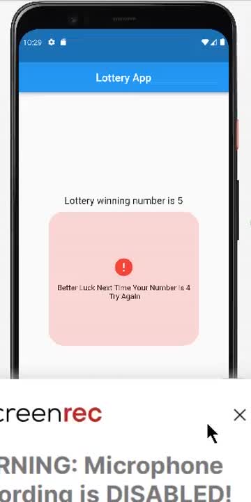 Muhammad Rizwan on LinkedIn: simple lottery App in flutter Muhammad Rizwan on LinkedIn: simple lottery App in flutter