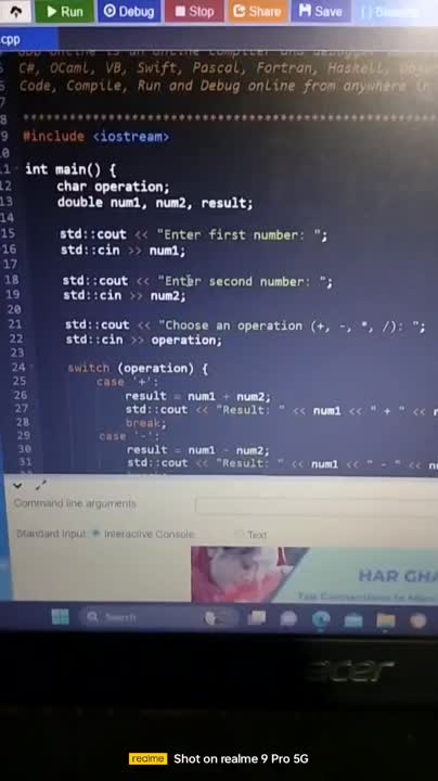 jay sahu on LinkedIn: Completed the task 2 on simple calculator in C++ ... jay sahu on LinkedIn: Completed the task 2 on simple calculator in C++ ...