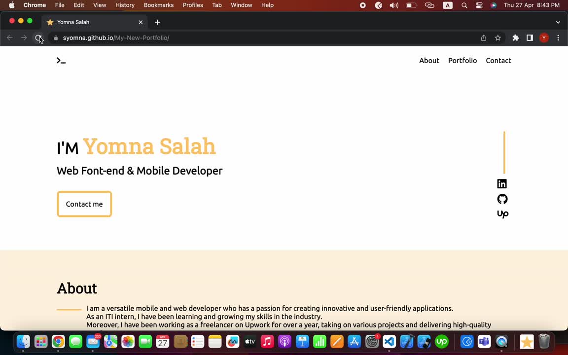 Yomna S. on LinkedIn: #html #html5 #sass #webdevelopment #portfolio # ... Yomna S. on LinkedIn: #html #html5 #sass #webdevelopment #portfolio # ...