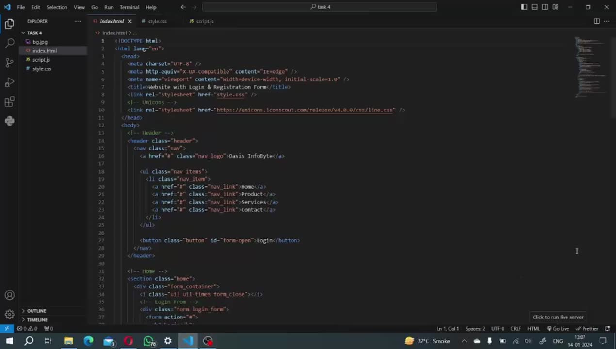 #oasisinfobyte #webdevelopment #loginauthentication #html #css # ... #oasisinfobyte #webdevelopment #loginauthentication #html #css # ...