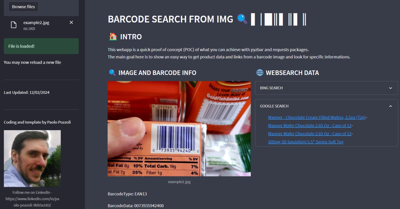 Paolo Pozzoli on LinkedIn: #pythonprogramminglanguage #barcode #qrcode Paolo Pozzoli on LinkedIn: #pythonprogramminglanguage #barcode #qrcode