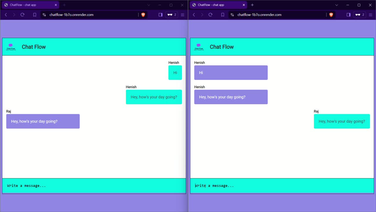 Launching ChatFlow app with NodeJS | Henish Patoliya posted on the ... Launching ChatFlow app with NodeJS | Henish Patoliya posted on the ...