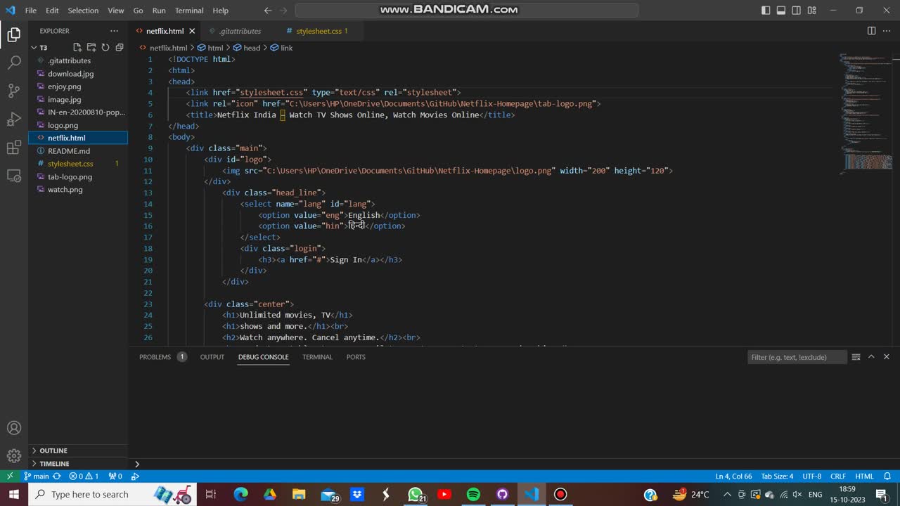 Aashi Singhal on LinkedIn: #html #css #bharaintern Aashi Singhal on LinkedIn: #html #css #bharaintern