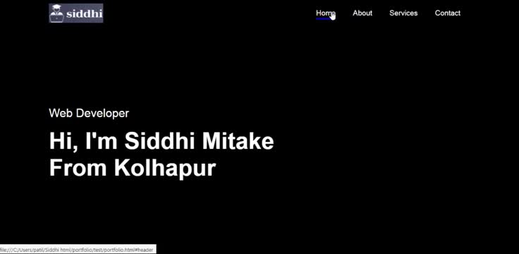 Siddhi Mitake on LinkedIn: #webdevelopment #firstproject #html #css #js Siddhi Mitake on LinkedIn: #webdevelopment #firstproject #html #css #js