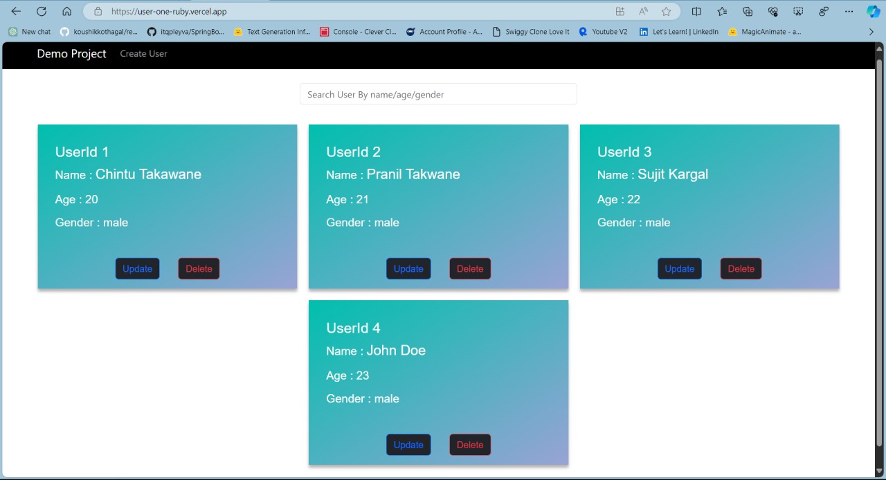 Pranil Takawane on LinkedIn: I have developed a simple CRUD application ... Pranil Takawane on LinkedIn: I have developed a simple CRUD application ...