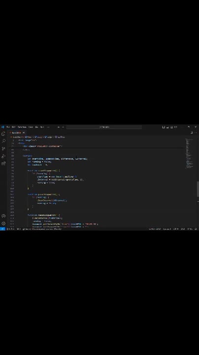 How to create a stopwatch web application with HTML | Sri Pradha posted ... How to create a stopwatch web application with HTML | Sri Pradha posted ...
