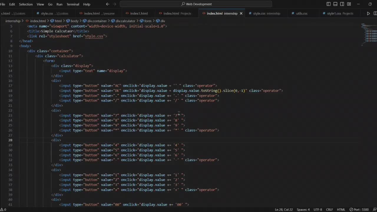 Kunal Bhurse on LinkedIn: #internship #webdevelopment #internpe Kunal Bhurse on LinkedIn: #internship #webdevelopment #internpe