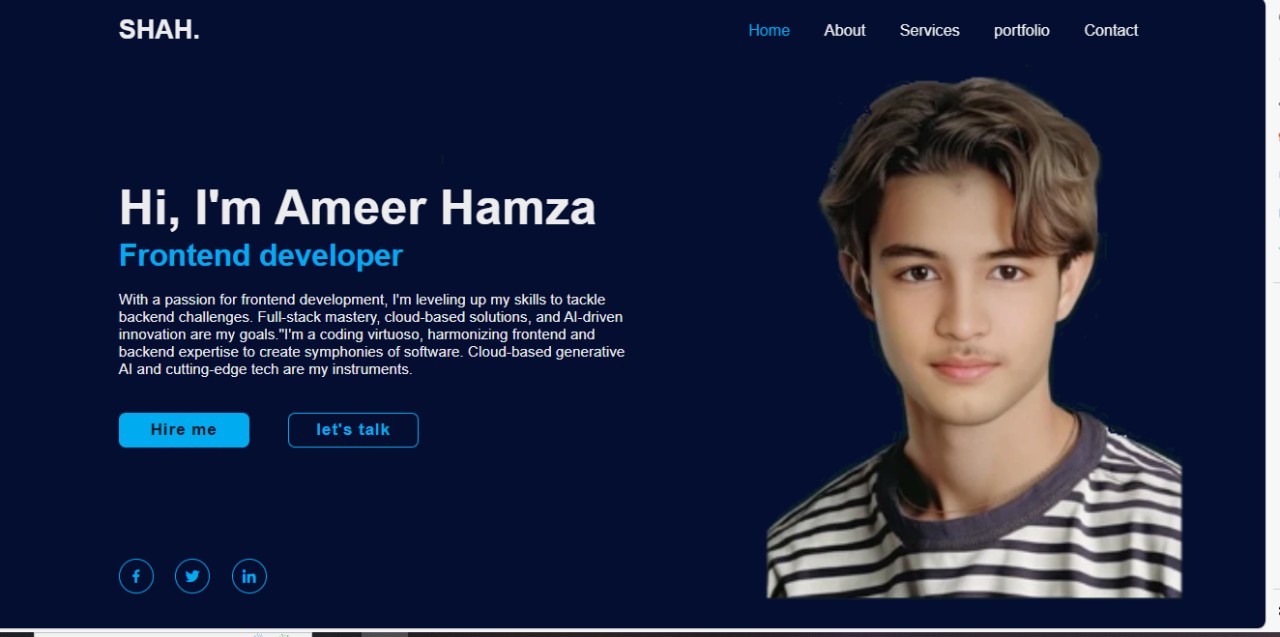 Ameer Hamza on LinkedIn: #portfolio #html #css #frontenddevelopment # ... Ameer Hamza on LinkedIn: #portfolio #html #css #frontenddevelopment # ...