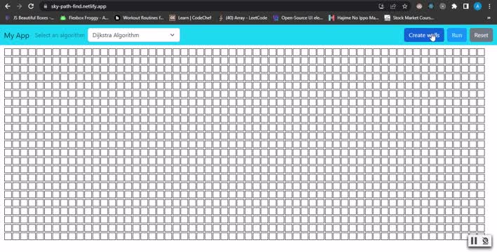 Aman Dubey on LinkedIn: #reactjs #dijkstraalgorithm #pathfinding Aman Dubey on LinkedIn: #reactjs #dijkstraalgorithm #pathfinding