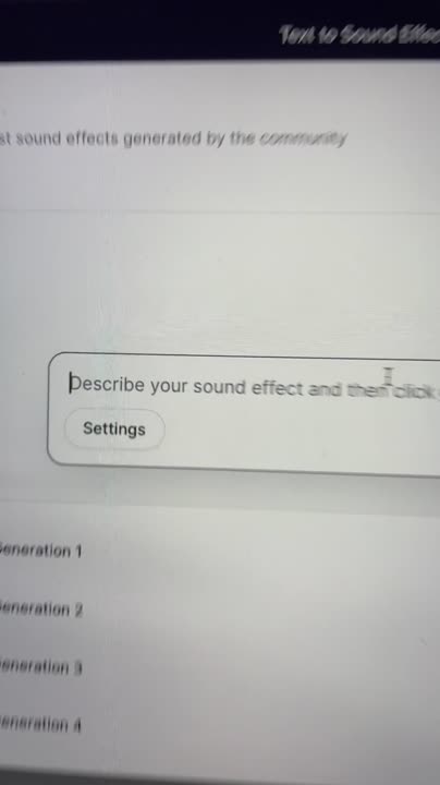 Robert Sladeczek on LinkedIn: Which sound effects do you generate with ... Robert Sladeczek on LinkedIn: Which sound effects do you generate with ...