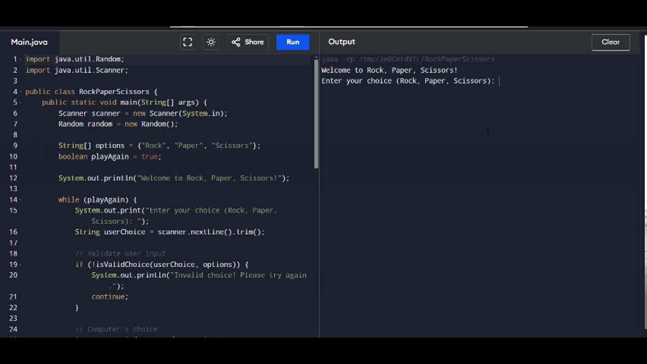 Tanvi Shetty on LinkedIn: #internpe #java Tanvi Shetty on LinkedIn: #internpe #java