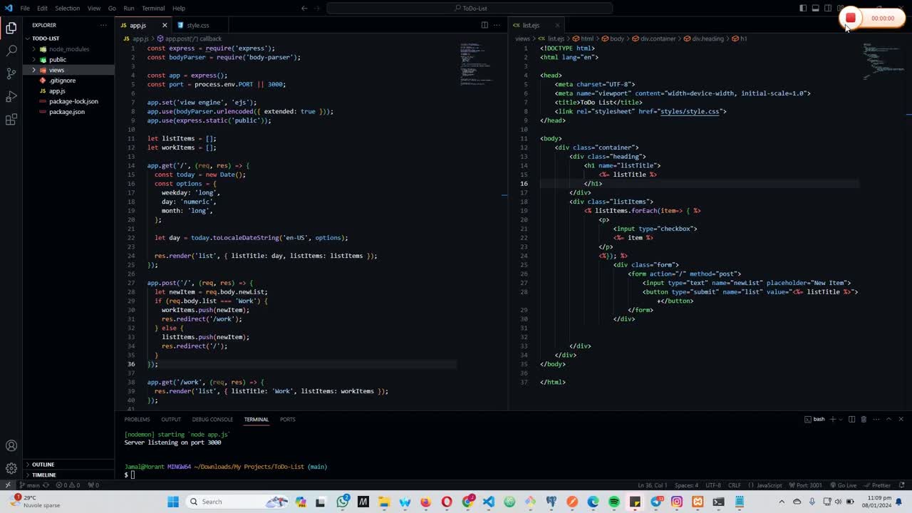 Salim Jamal on LinkedIn: #50daysofcoding #webdevelopment #nodejs # ... Salim Jamal on LinkedIn: #50daysofcoding #webdevelopment #nodejs # ...