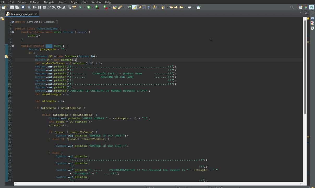 Mohit Dhotre on LinkedIn: #java #programming #internship #codsoft # ... Mohit Dhotre on LinkedIn: #java #programming #internship #codsoft # ...