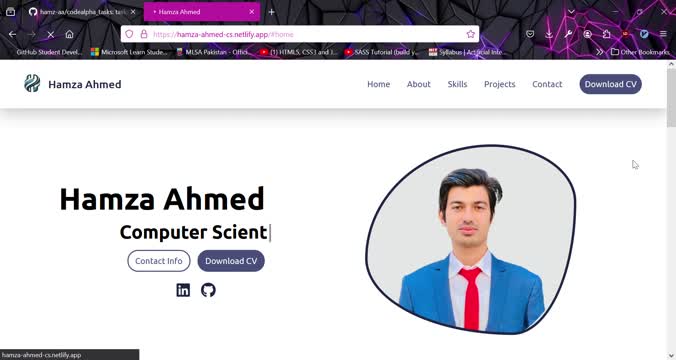 Hamza Ahmed on LinkedIn: #webdevelopment #codealpha #javascript #scss Hamza Ahmed on LinkedIn: #webdevelopment #codealpha #javascript #scss