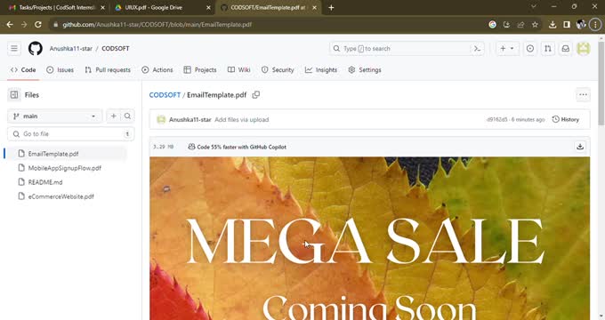 #codsoft #codsoftinternship #uiuxdesign #uidesign | Anushka Tripathi #codsoft #codsoftinternship #uiuxdesign #uidesign | Anushka Tripathi