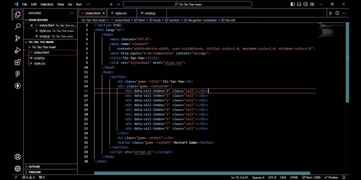 HONEY PATEL on LinkedIn: #webdevelopment #javascript #tictactoe # ... HONEY PATEL on LinkedIn: #webdevelopment #javascript #tictactoe # ...