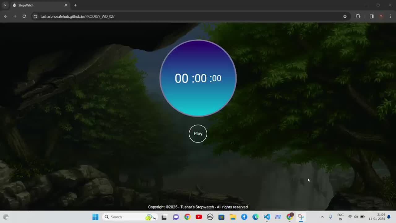 #internshipapplication #webdevelopment #prodigyinfotech #stopwatch ... #internshipapplication #webdevelopment #prodigyinfotech #stopwatch ...