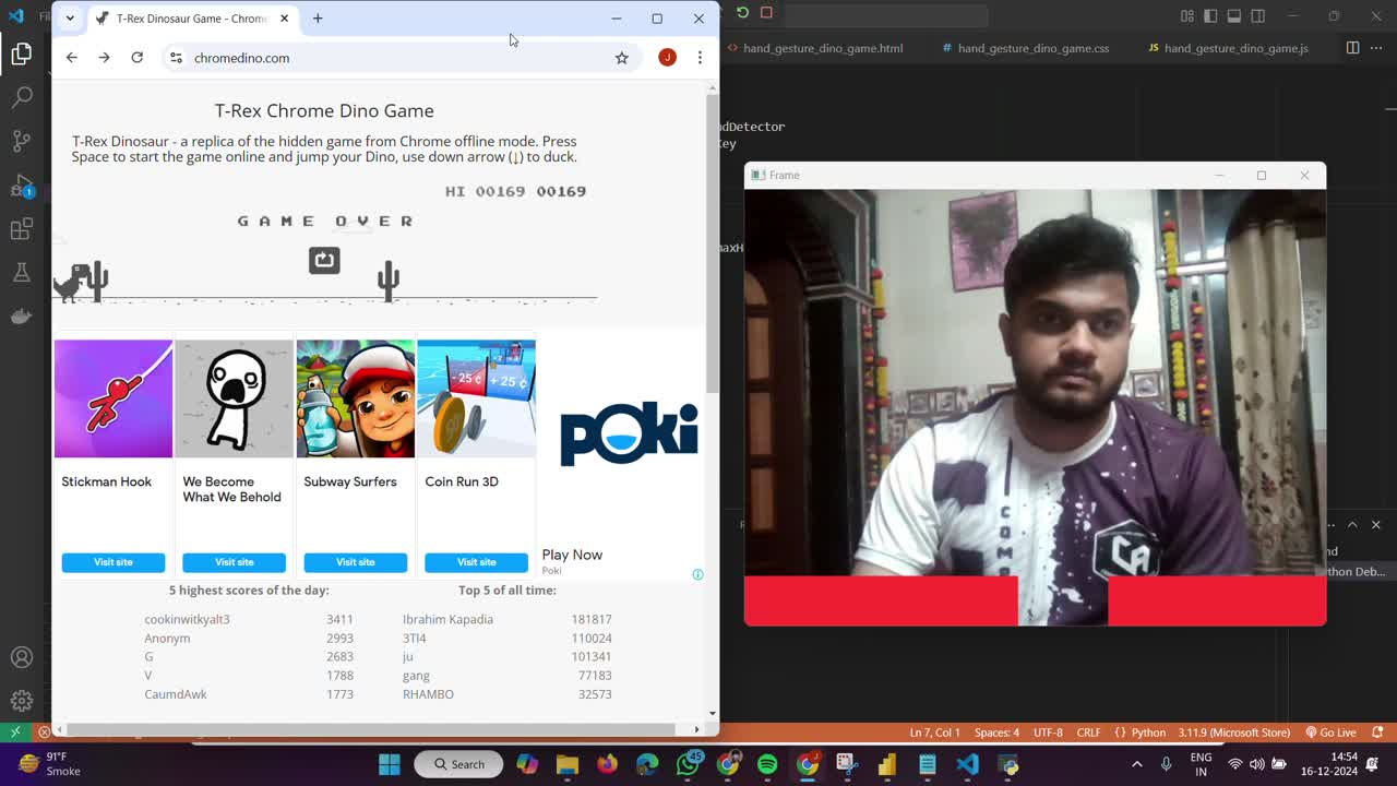 Jeevan Jadhav on LinkedIn: #python #opencv #handgesturerecognition # ... Jeevan Jadhav on LinkedIn: #python #opencv #handgesturerecognition # ...