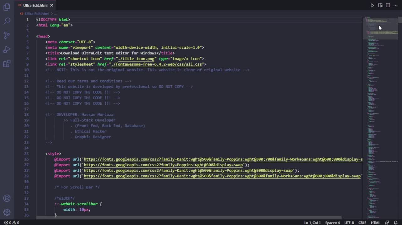 UltraEdit Website Responsive Clone Using HTML 5 and CSS 3 | Hassan ... UltraEdit Website Responsive Clone Using HTML 5 and CSS 3 | Hassan ...