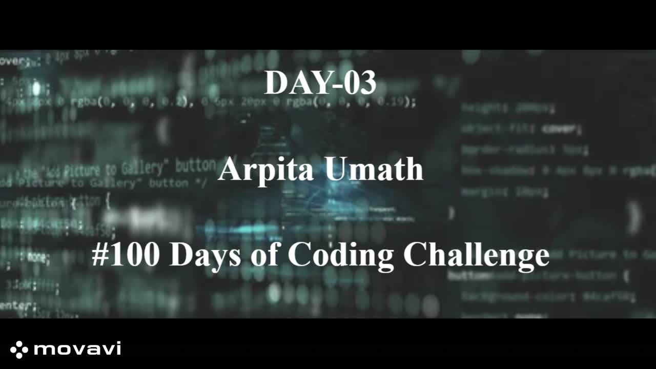 Arpita Umath on LinkedIn: #day #100days #100daysofcode #webdevelopment ... Arpita Umath on LinkedIn: #day #100days #100daysofcode #webdevelopment ...