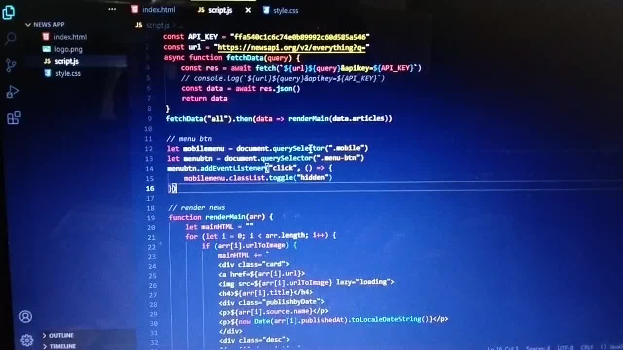 Megha Khurana on LinkedIn: #javascript #newsapi #html #css # ... Megha Khurana on LinkedIn: #javascript #newsapi #html #css # ...