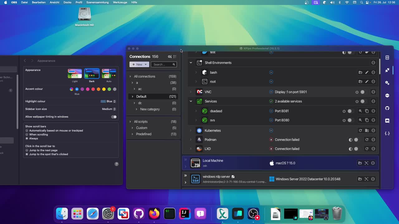 XPipe on LinkedIn: Native window themes on macOS with #JavaFX. Now ... XPipe on LinkedIn: Native window themes on macOS with #JavaFX. Now ...