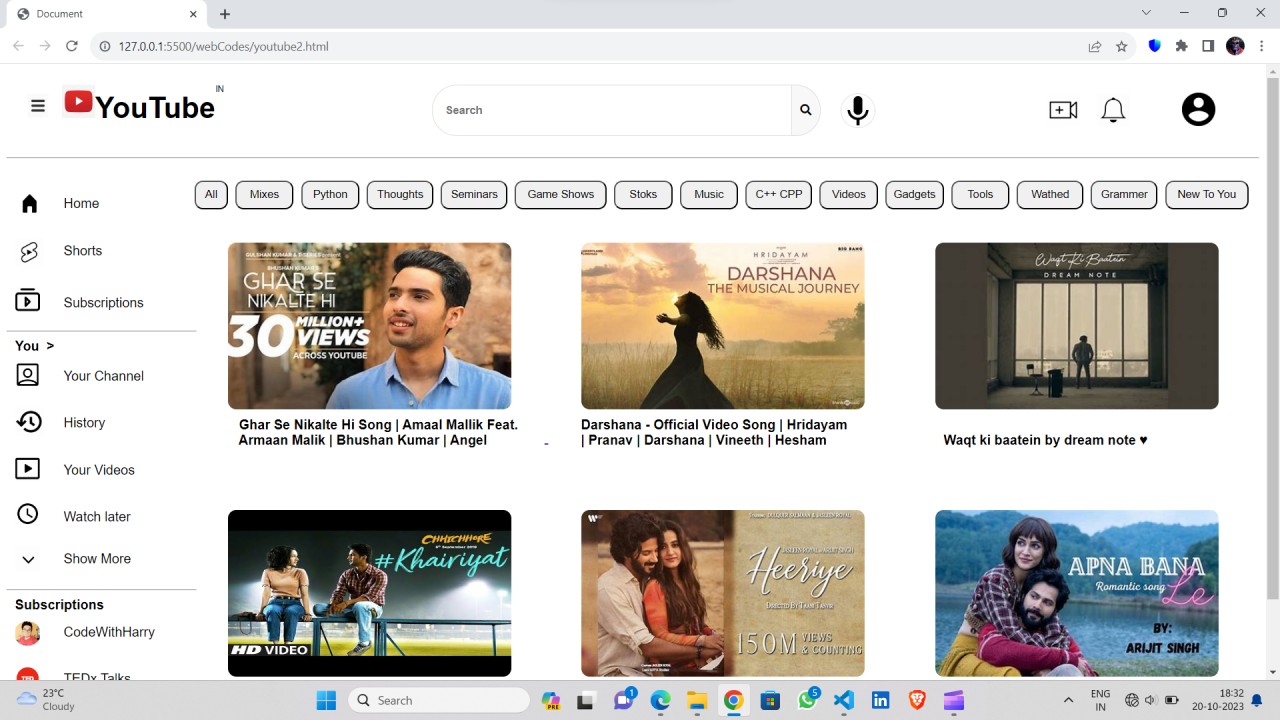 Rohit Mahadik on LinkedIn: #html #css #videostreaming #userexperience # ... Rohit Mahadik on LinkedIn: #html #css #videostreaming #userexperience # ...
