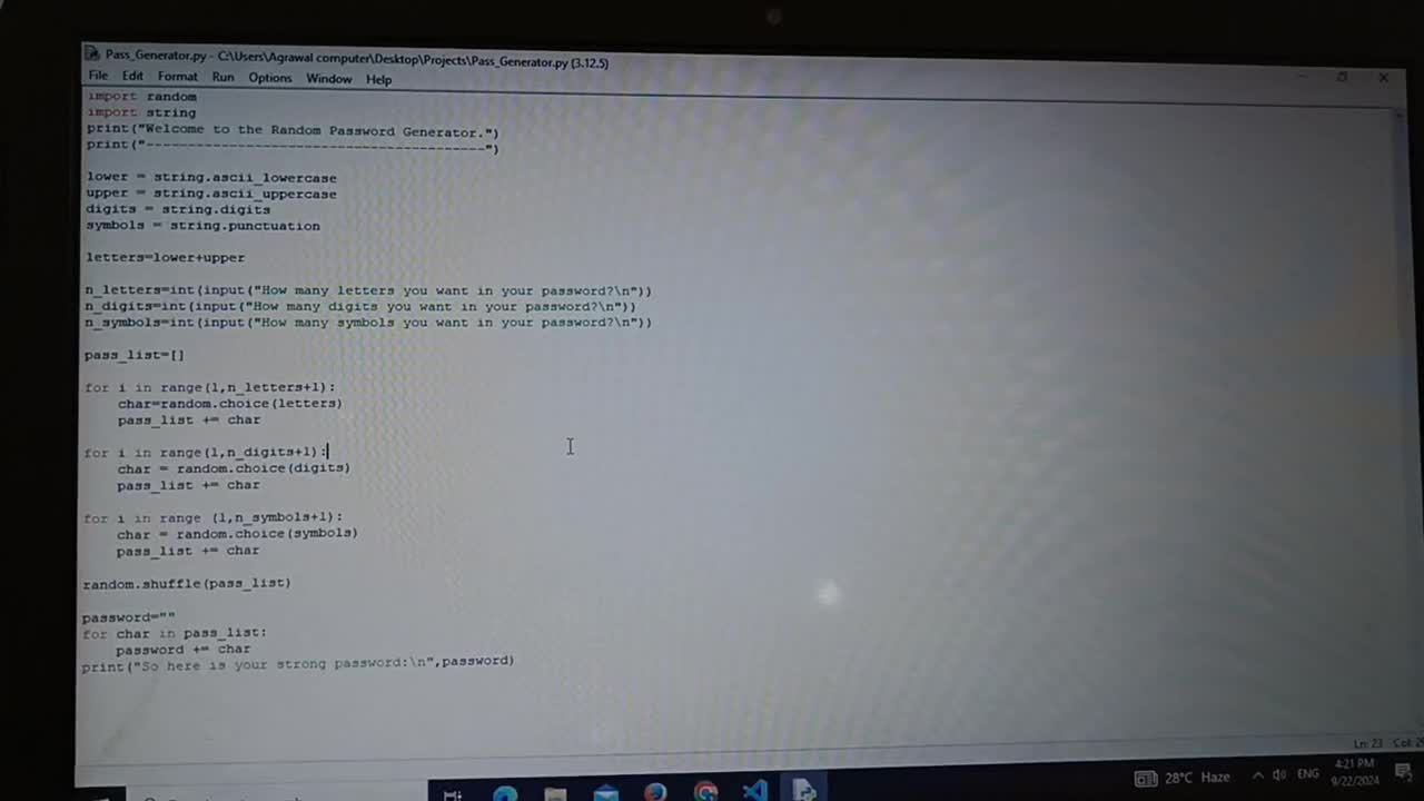 Yanshi Agrawal on LinkedIn: #internship #codesoft #pythonprogramming Yanshi Agrawal on LinkedIn: #internship #codesoft #pythonprogramming