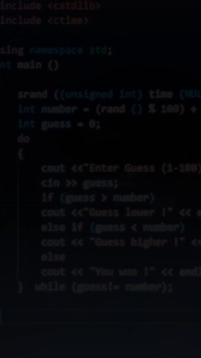 Mohit Kumar on LinkedIn: Project of C++ Programming - Make a Guess a ... Mohit Kumar on LinkedIn: Project of C++ Programming - Make a Guess a ...
