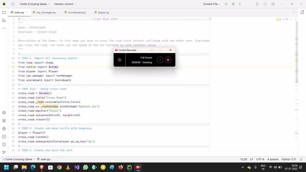 Dinesh Singh on LinkedIn: #python #turtlegrphics #gamedevelopment ... Dinesh Singh on LinkedIn: #python #turtlegrphics #gamedevelopment ...