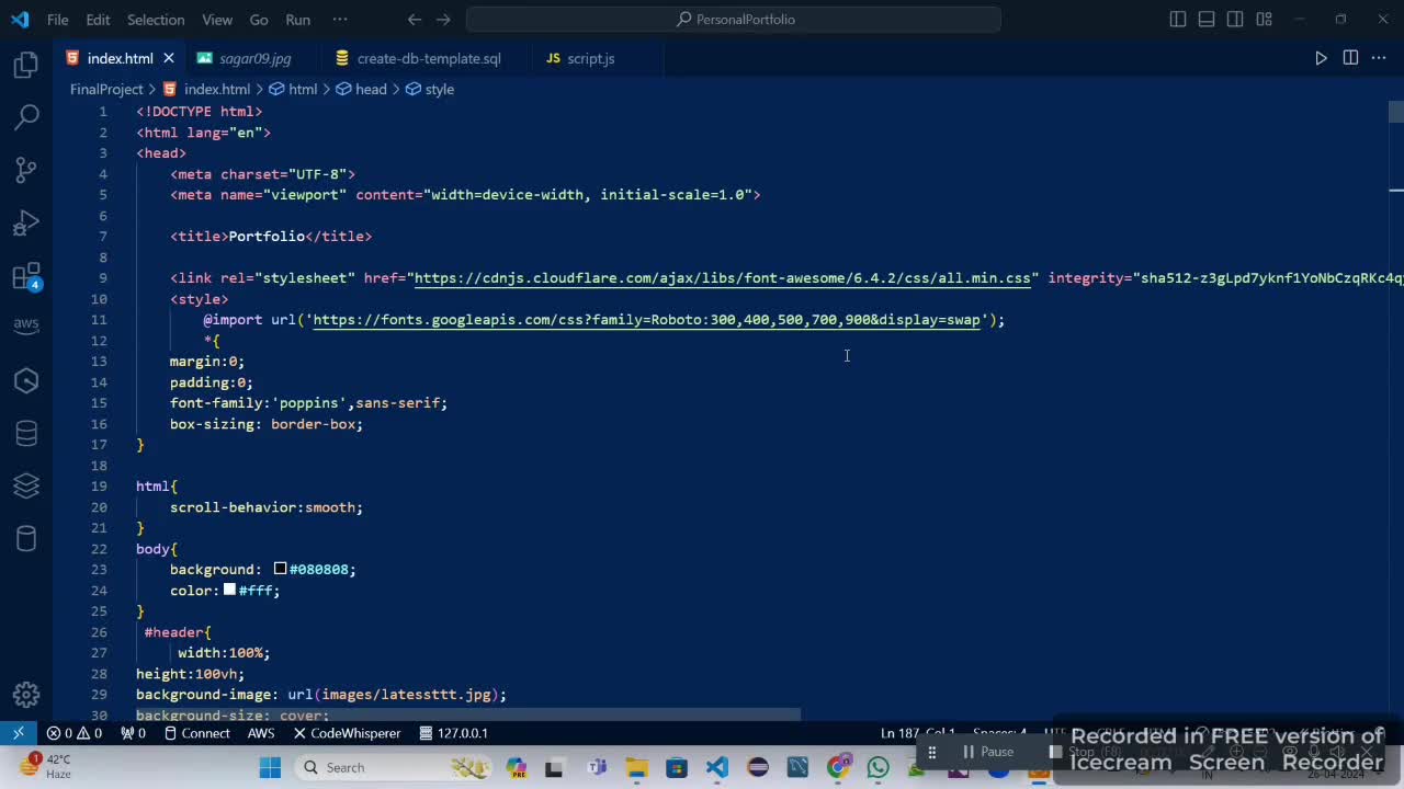 #html #css #javascript #creativetreasure #designadventure… | Sagar Singh #html #css #javascript #creativetreasure #designadventure… | Sagar Singh