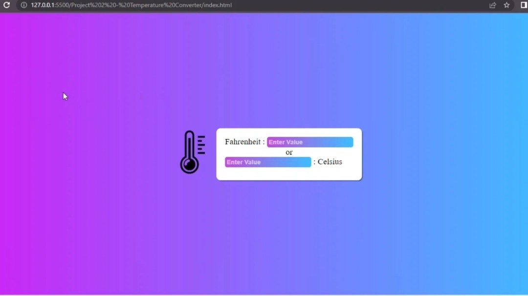 Aman Ramola on LinkedIn: #html #css #javascript #temperatureconverter Aman Ramola on LinkedIn: #html #css #javascript #temperatureconverter