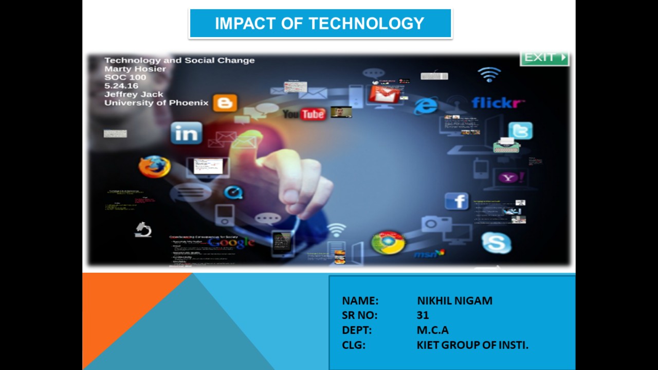 Nikhil Nigam on LinkedIn: #impact_of_technology #youtube #pbl # ... Nikhil Nigam on LinkedIn: #impact_of_technology #youtube #pbl # ...