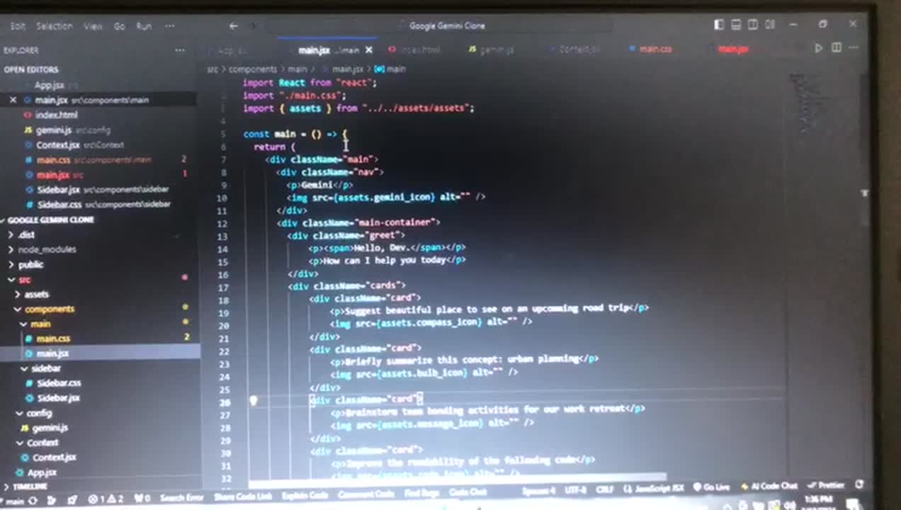 Karan Rohilla on LinkedIn: #googlegemini #react #vite #javascript #github Karan Rohilla on LinkedIn: #googlegemini #react #vite #javascript #github