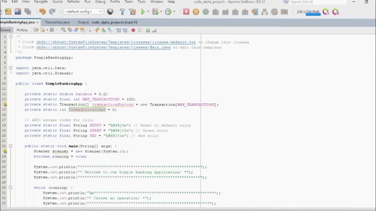 Rawzia Sajid on LinkedIn: #java #internship #codealpha #programming # ... Rawzia Sajid on LinkedIn: #java #internship #codealpha #programming # ...