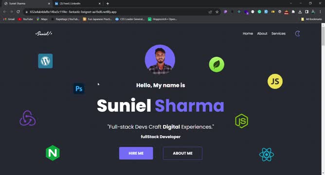 Sunil Sharma on LinkedIn: #webdev #reactjs #portfolio #feedbackappreciated Sunil Sharma on LinkedIn: #webdev #reactjs #portfolio #feedbackappreciated