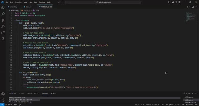 How To-do List is created in Python | Akshit Joshi posted on the topic ... How To-do List is created in Python | Akshit Joshi posted on the topic ...