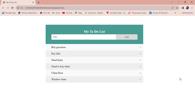 Amrita Kundu on LinkedIn: #task2 #todolist #html #css #javascript #codsoft Amrita Kundu on LinkedIn: #task2 #todolist #html #css #javascript #codsoft