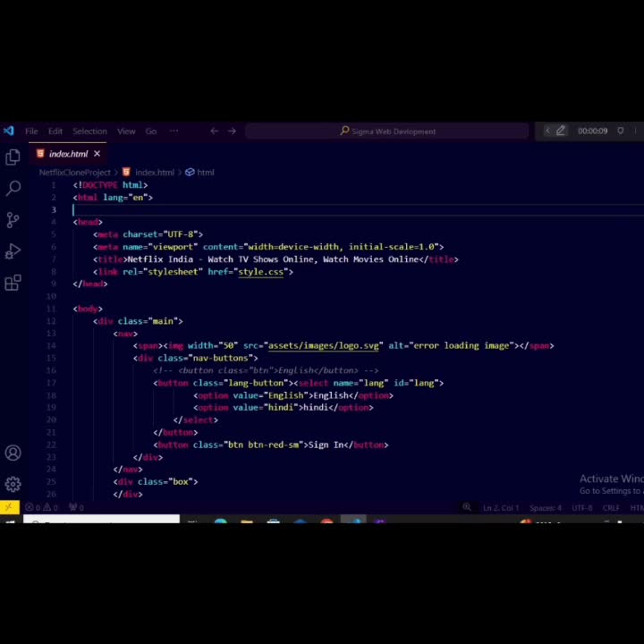 Nitin Diwakar on LinkedIn: #webdev #html #css #netflixclone Nitin Diwakar on LinkedIn: #webdev #html #css #netflixclone