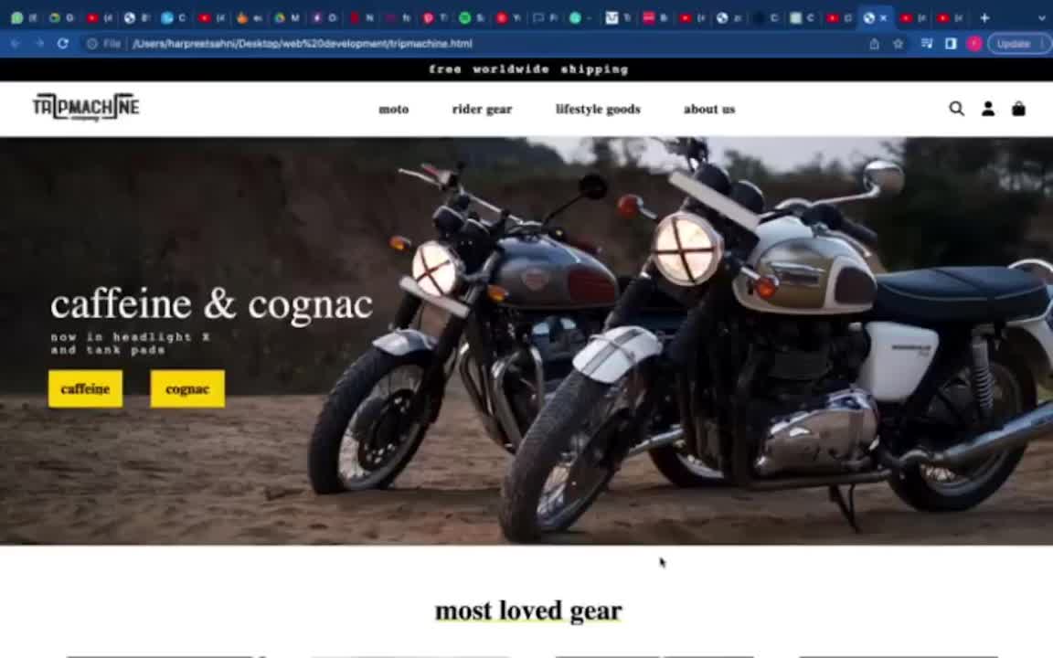 Rehatpreet Kaur on LinkedIn: #tripmachine #pninfosys #html #css # ... Rehatpreet Kaur on LinkedIn: #tripmachine #pninfosys #html #css # ...