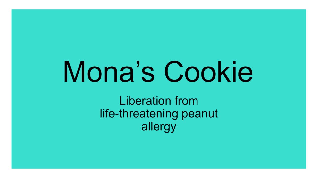Mona's Cookie: A breakthrough for food allergies | Anat Harel posted on ... Mona's Cookie: A breakthrough for food allergies | Anat Harel posted on ...